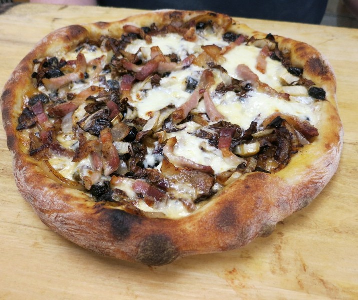 The Purple People Eater (Chipotle, Blueberry and Bacon) - PizzaGoon ...